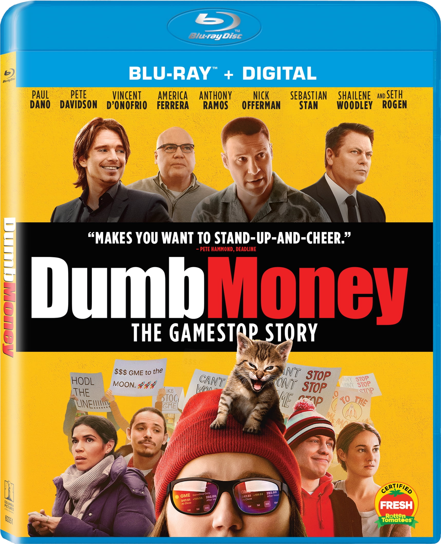 Dumb Money (Blu-Ray + Digital Copy), Sony Pictures - Walmart.com