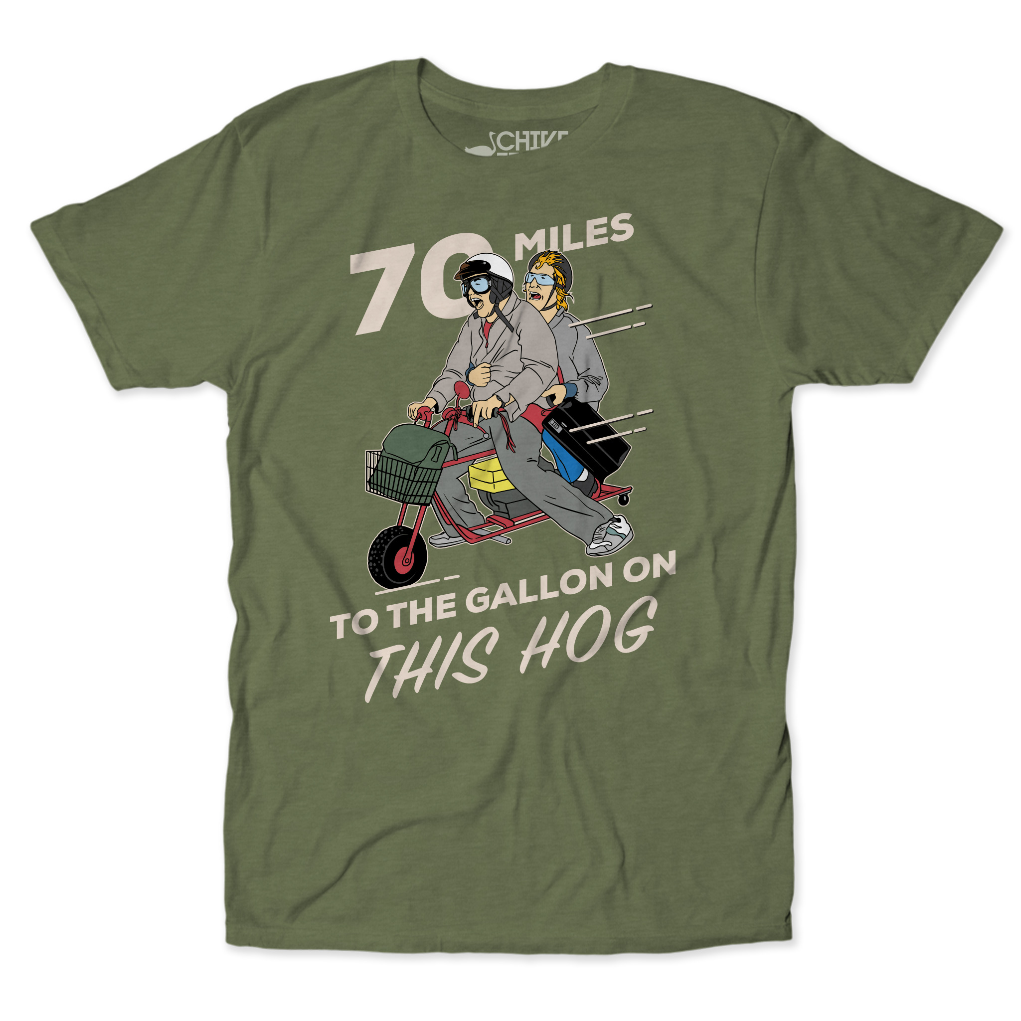 Dumb and Dumber 70 Miles to The Gallon on This Hog - Walmart.com