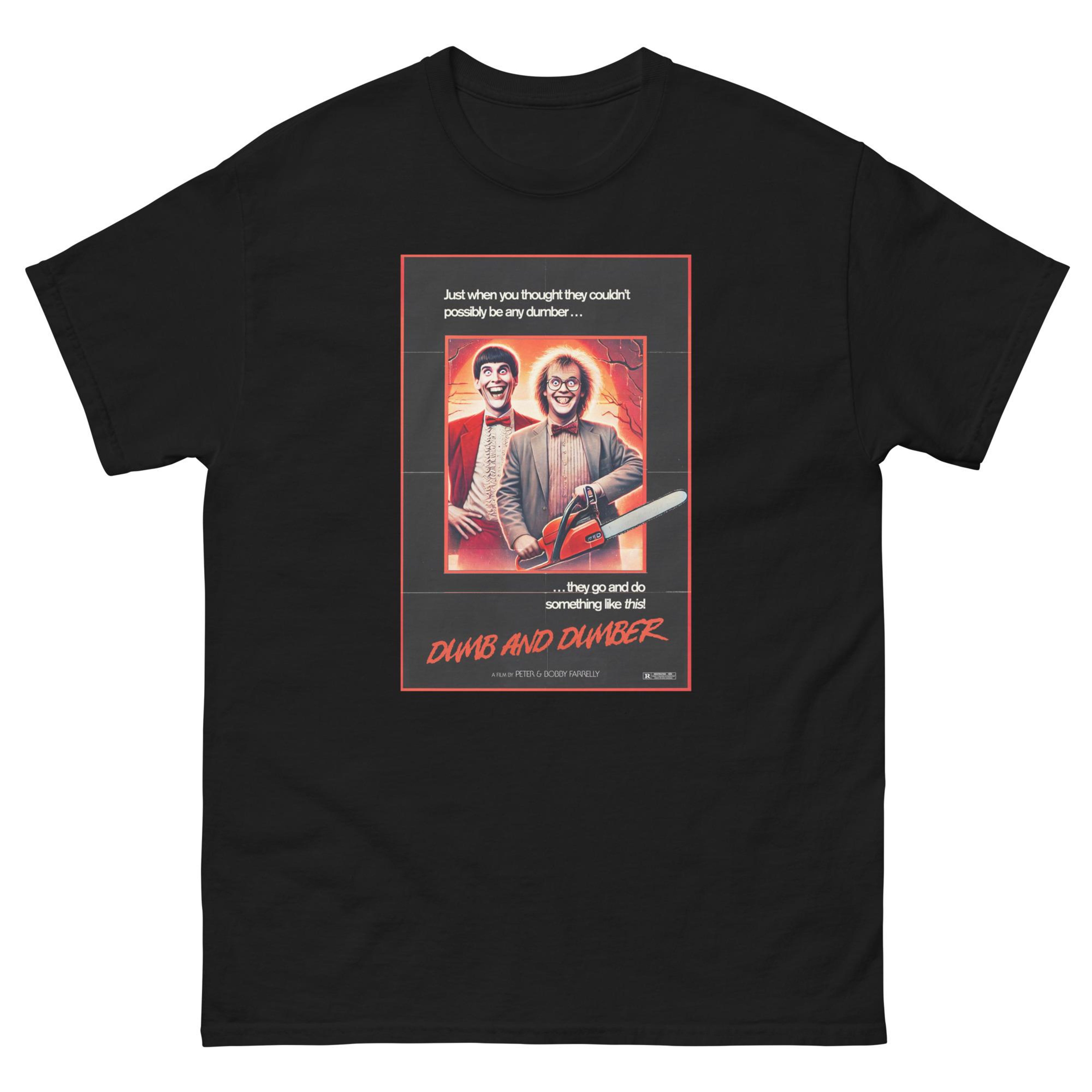Dumb and Dumber, Horror Film, Parody T-Shirt, 1980s Retro, Vintage ...