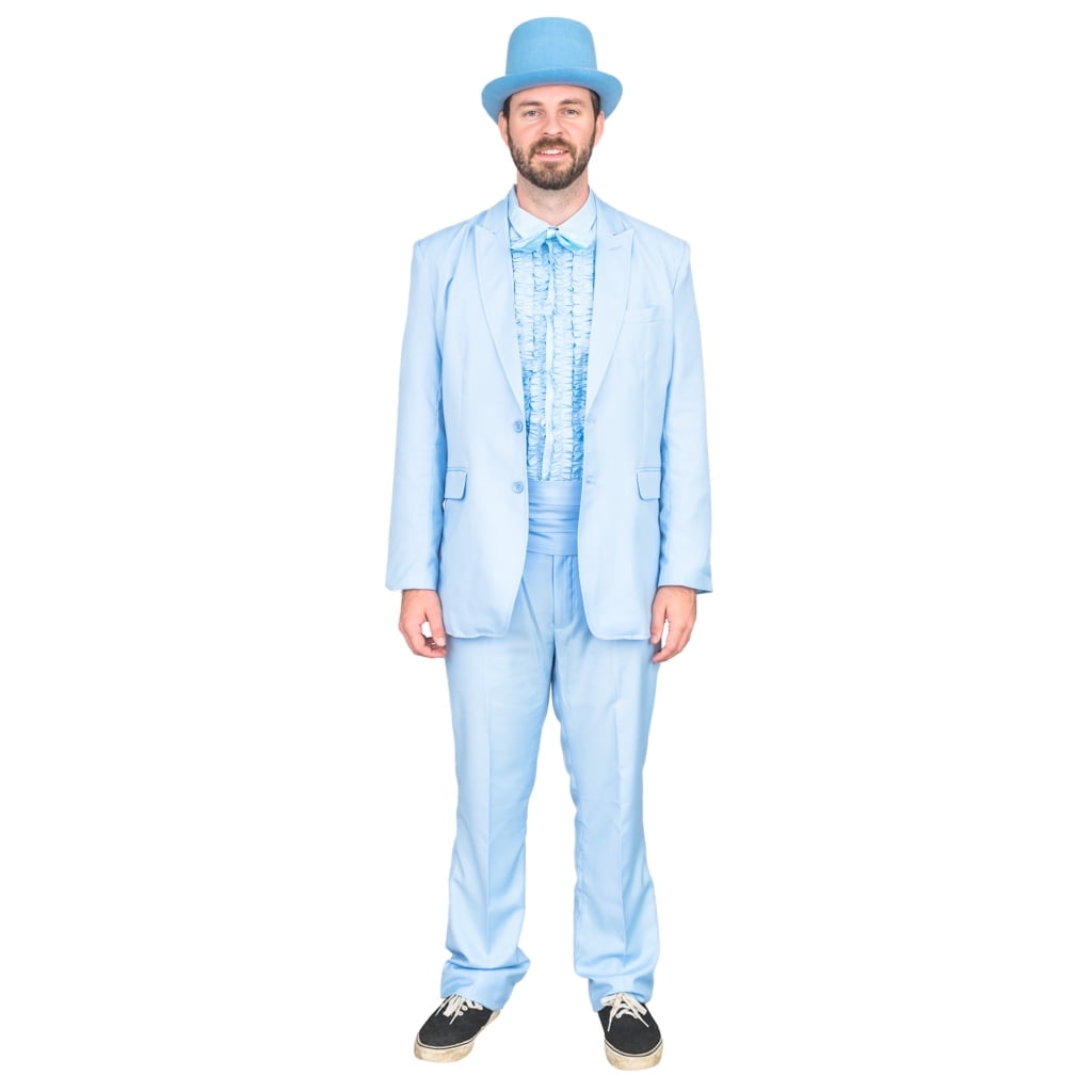 Dumb and Dumber LIGHT BLUE Tuxedo Halloween Costume - S - Walmart.com