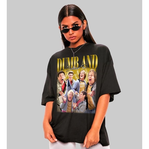 Dumb and Dumber Shirt funny movie shirtcomedy movie tee90s movie ...