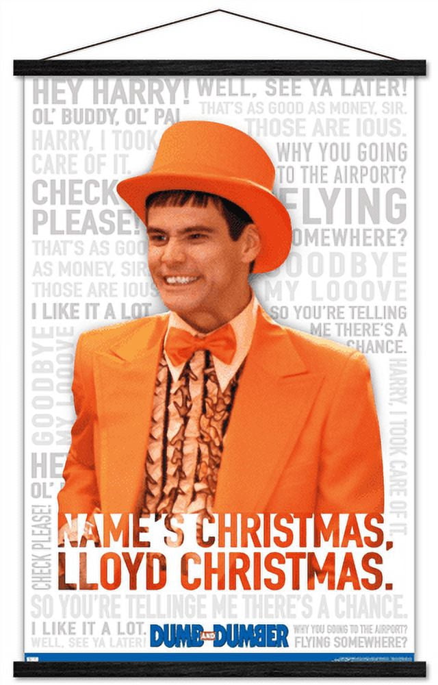 Dumb and Dumber - Suit Wall Poster with Wooden Magnetic Frame, 22.375 ...