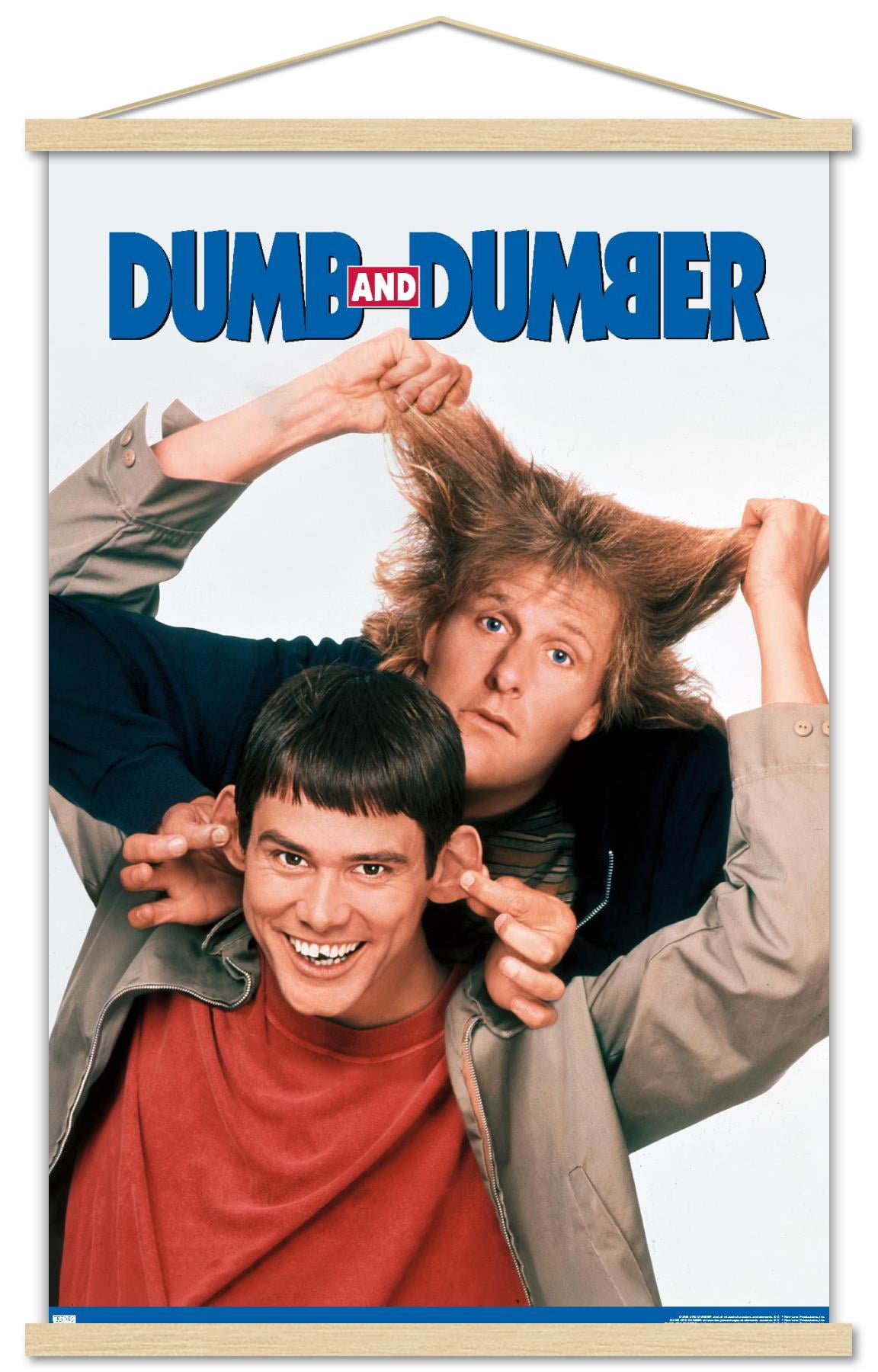 Dumb and Dumber - Together Wall Poster with Wooden Magnetic Frame, 22. ...