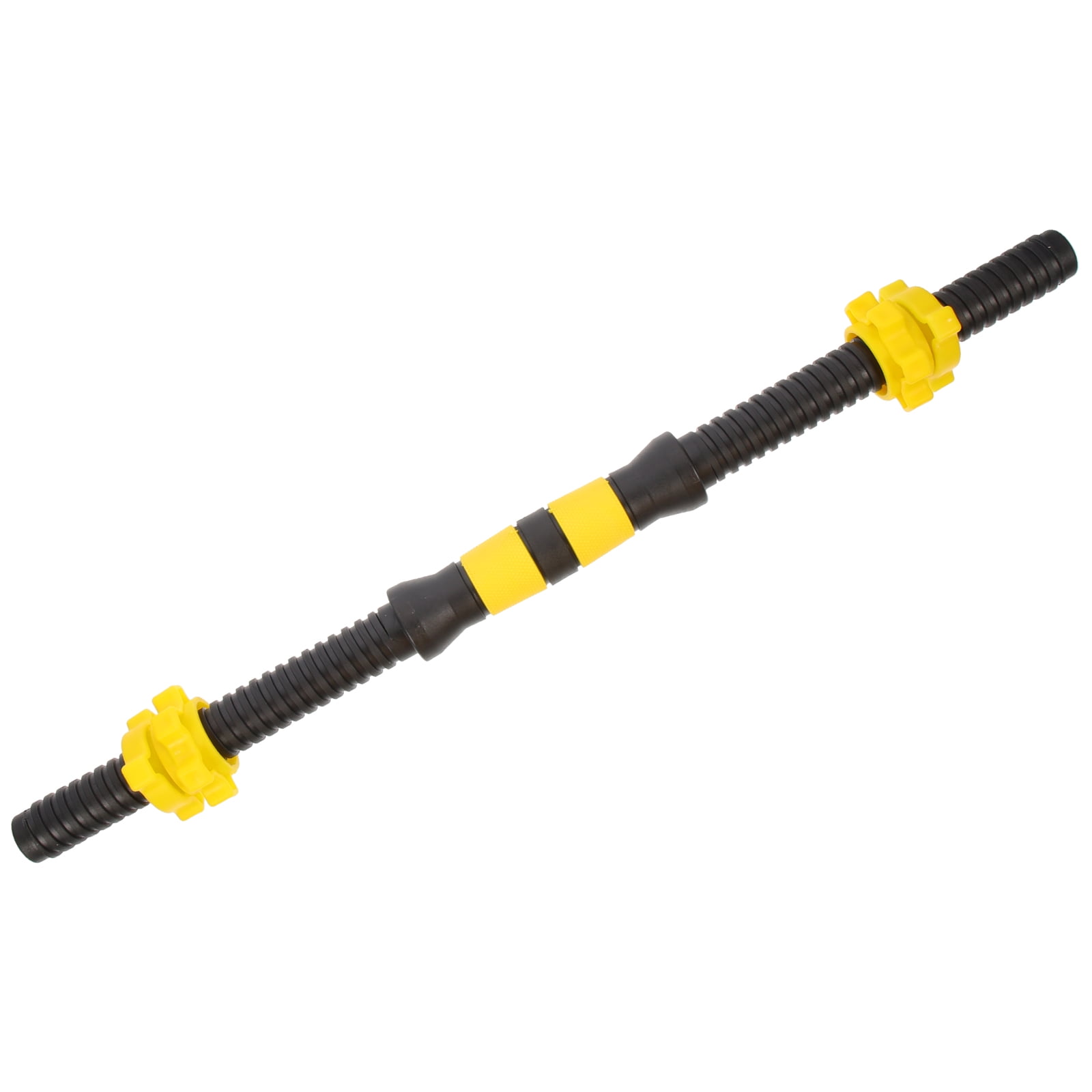 Durable Steel and Foam Dumbbell Bar Connector for Exercising Use Yellow ...