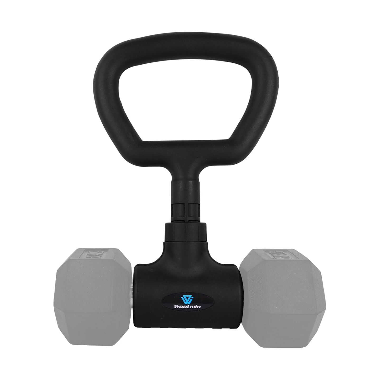 Dumbbell Barbell Converter - Kettlebell Swivel Grip for Dumbbells ...