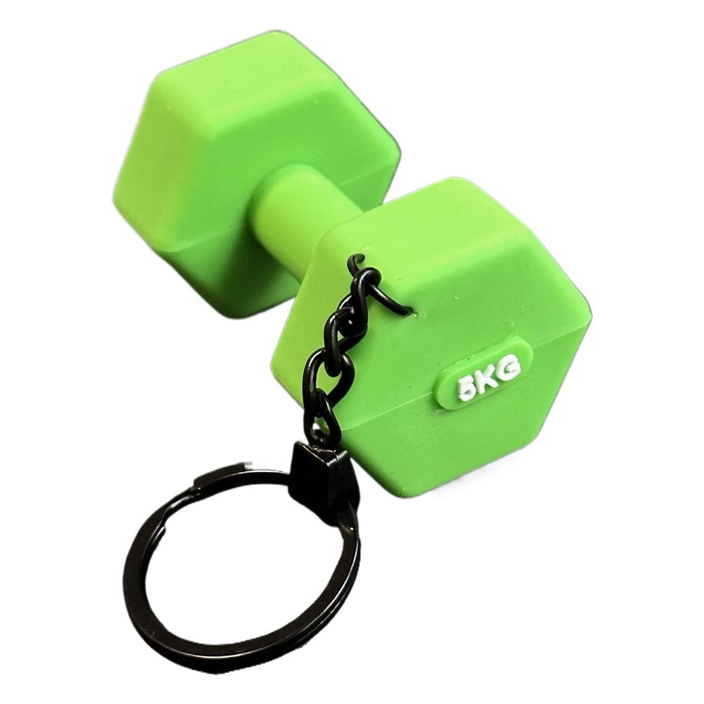Dumbbell Barbell Keychain Portable Accessory for Fitness Enthusiasts ...