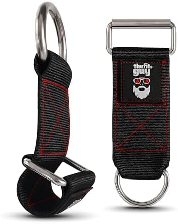 Dumbbell & Barbell Loading Straps | Attachment Straps for Dips, Pullups ...