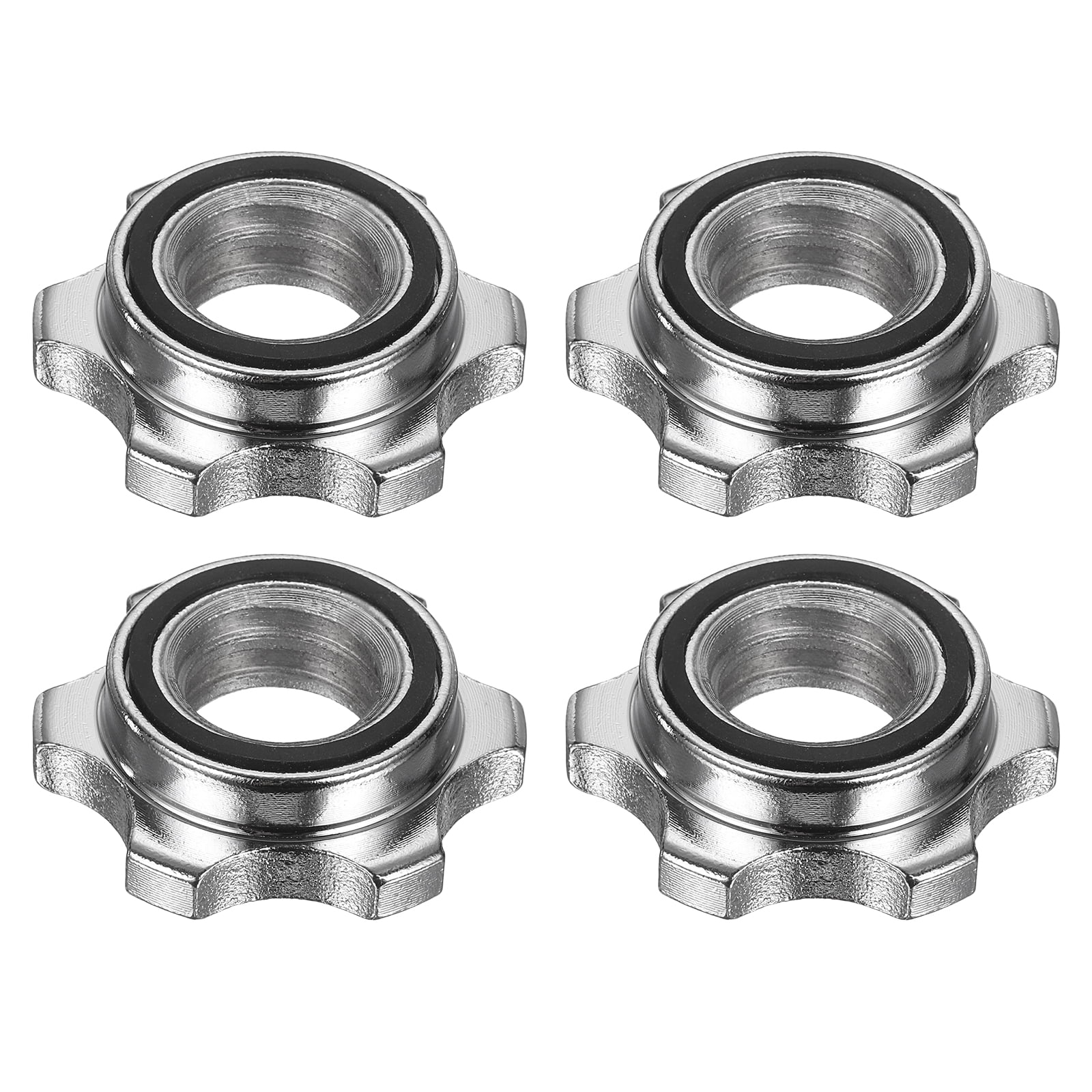Dumbbell Collars, Barbell Spin Lock Hex Nuts Anti Slip Weight Clip 1 ...
