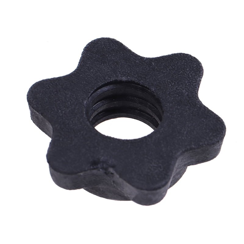 Dumbbell Hex Nut Dumbbell Rod Nut Spinlock Collars for Barbells Bars ...