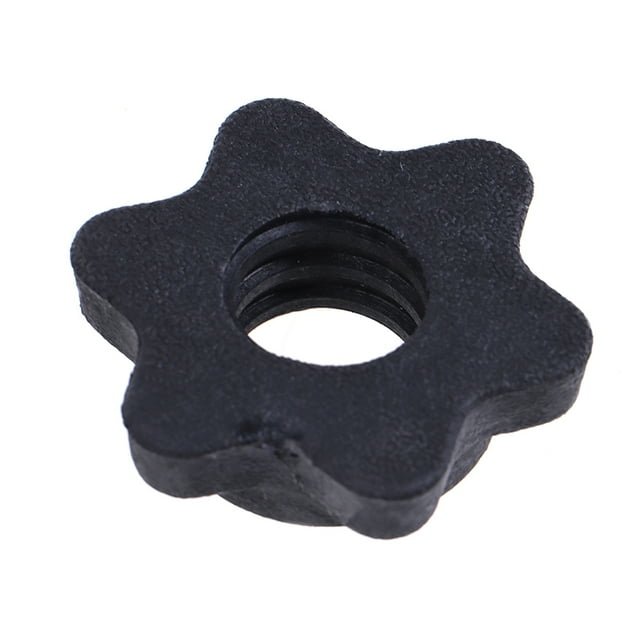 Dumbbell Hex Nut Dumbbell Rod Nut Spinlock Collars for Barbells Bars ...