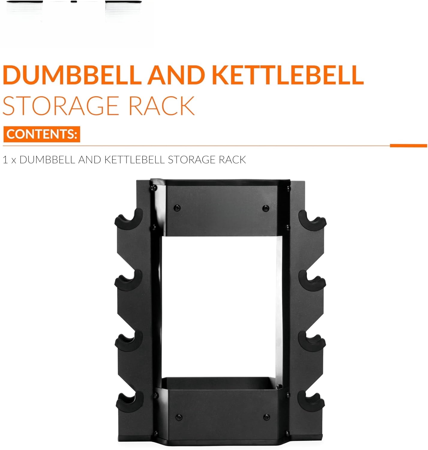Dumbbell & Kettlebell Storage Rack, Heavy Duty Weight Organizer Stand ...