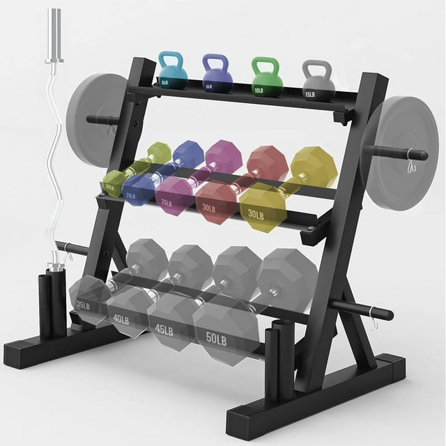 Multifunctional Dumbbell Rack for Home Gym, Suitable for Dumbbell ...