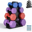 Lifeline Fitness A-Frame Dumbbell Rack – Durable Compact Dumbbell ...
