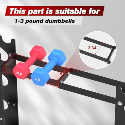 Dumbbell Rack Stand Only, Weight Rack for Dumbbells Strength Training ...