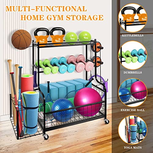 Dumbbell Rack Weight Rack for Dumbbells Home Gym Storage Rack for ...