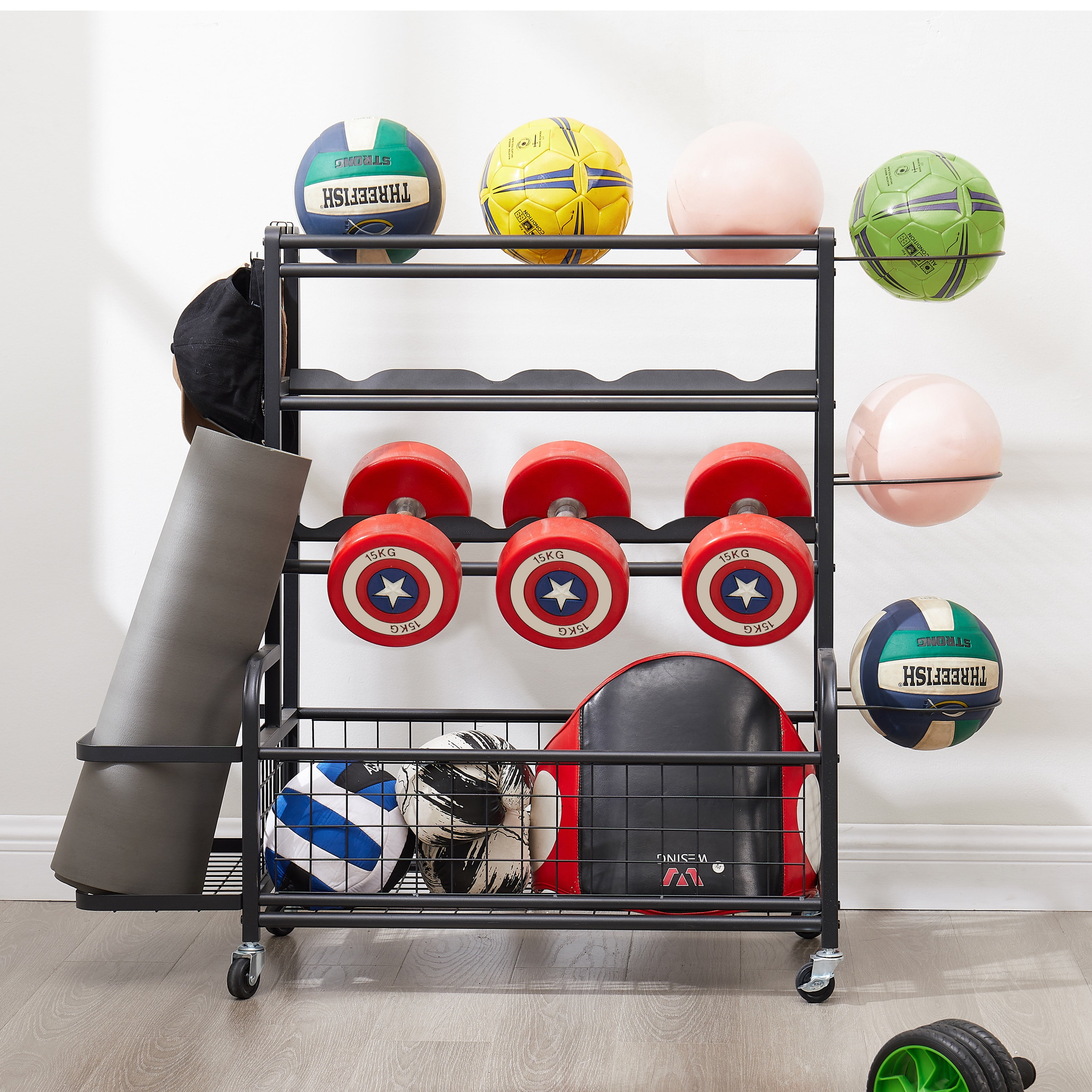 Dumbbell Rack Weight Rack for Home Gym Storage Dumbbells Garage ...