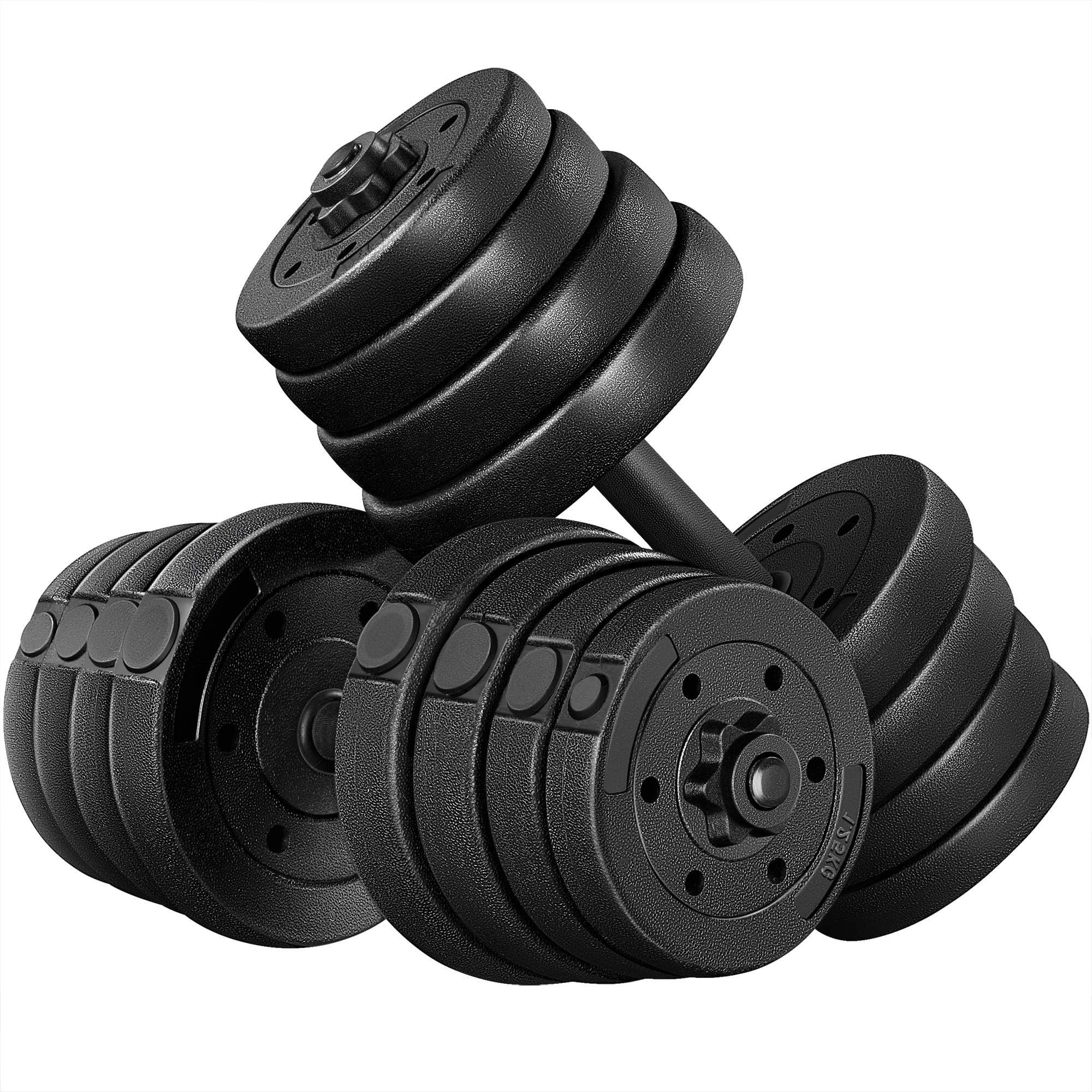 Dumbbell Set Adjustable Weights 30kg, Strength Training Equipment with ...