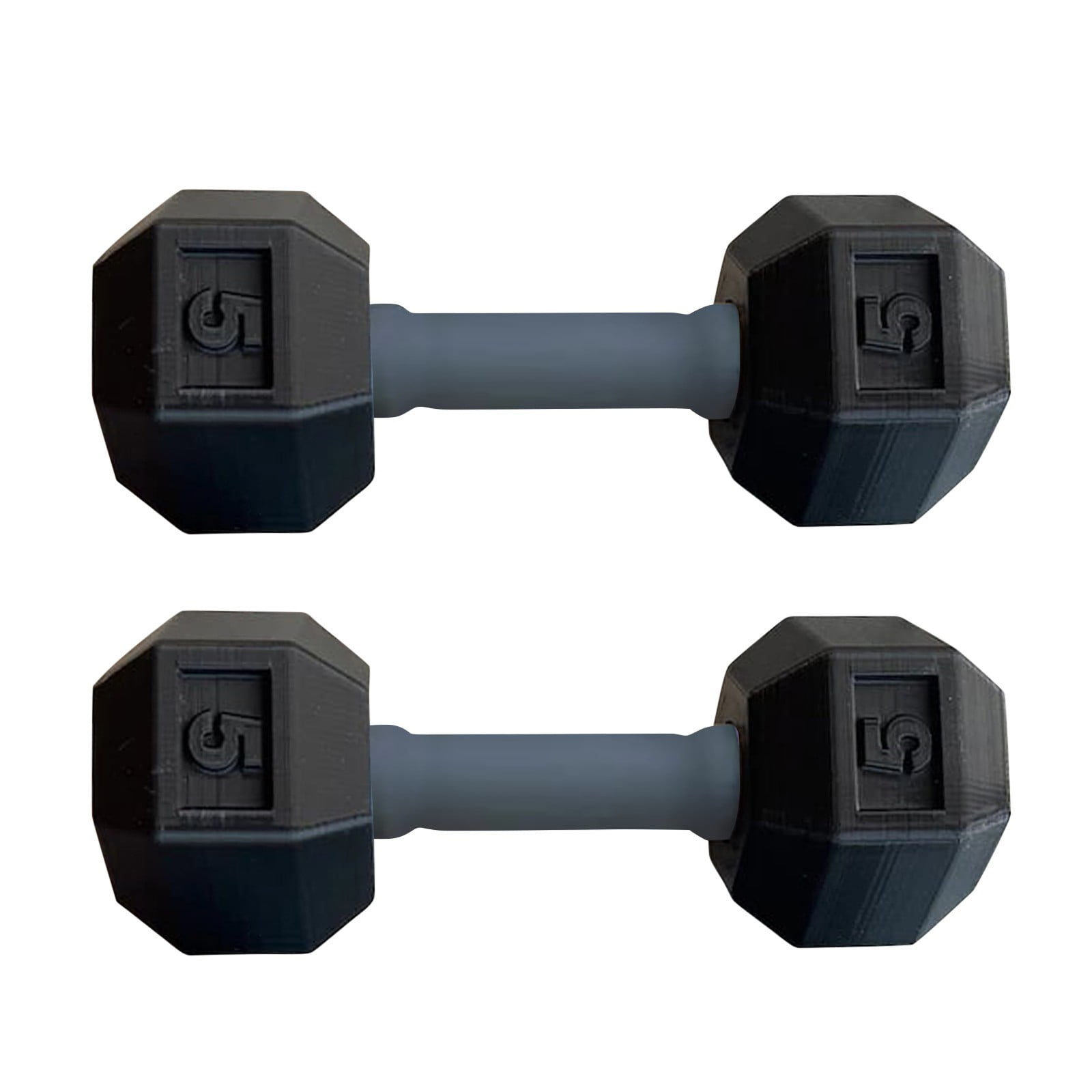 Dumbbell Sets - 5 lb Dumbbells Pair Hand Weights Set of 2 - Easy Grip ...
