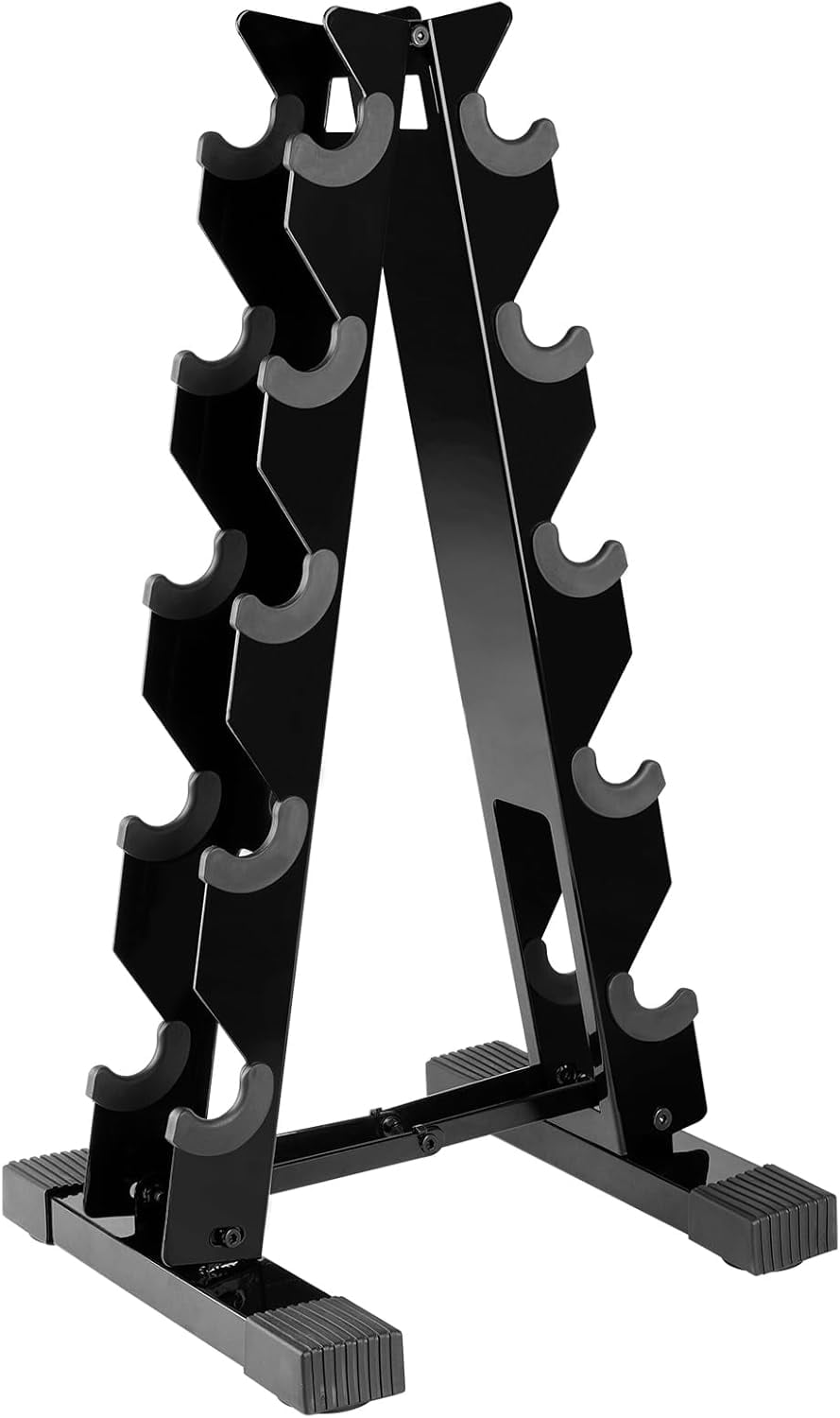 Dumbbell Weight Rack Stand Only - 260 LBS Weights Capacity, A-Frame ...