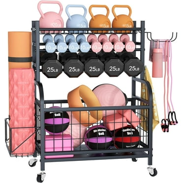 CAP Dumbbell and Kettle Bell Storage Rack - Walmart.com