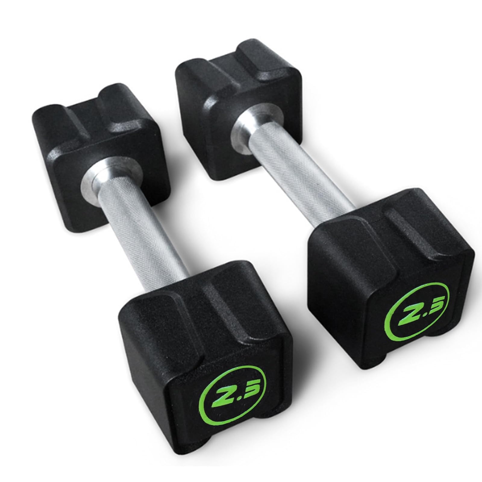 Dumbbells Set of 2, Square Dumbbell Weight Set With Non-Slip Grip, Hand ...