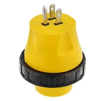 15 Amp Male to 30 Amp Female RV Camper Power Electrical Adapter Amp ...