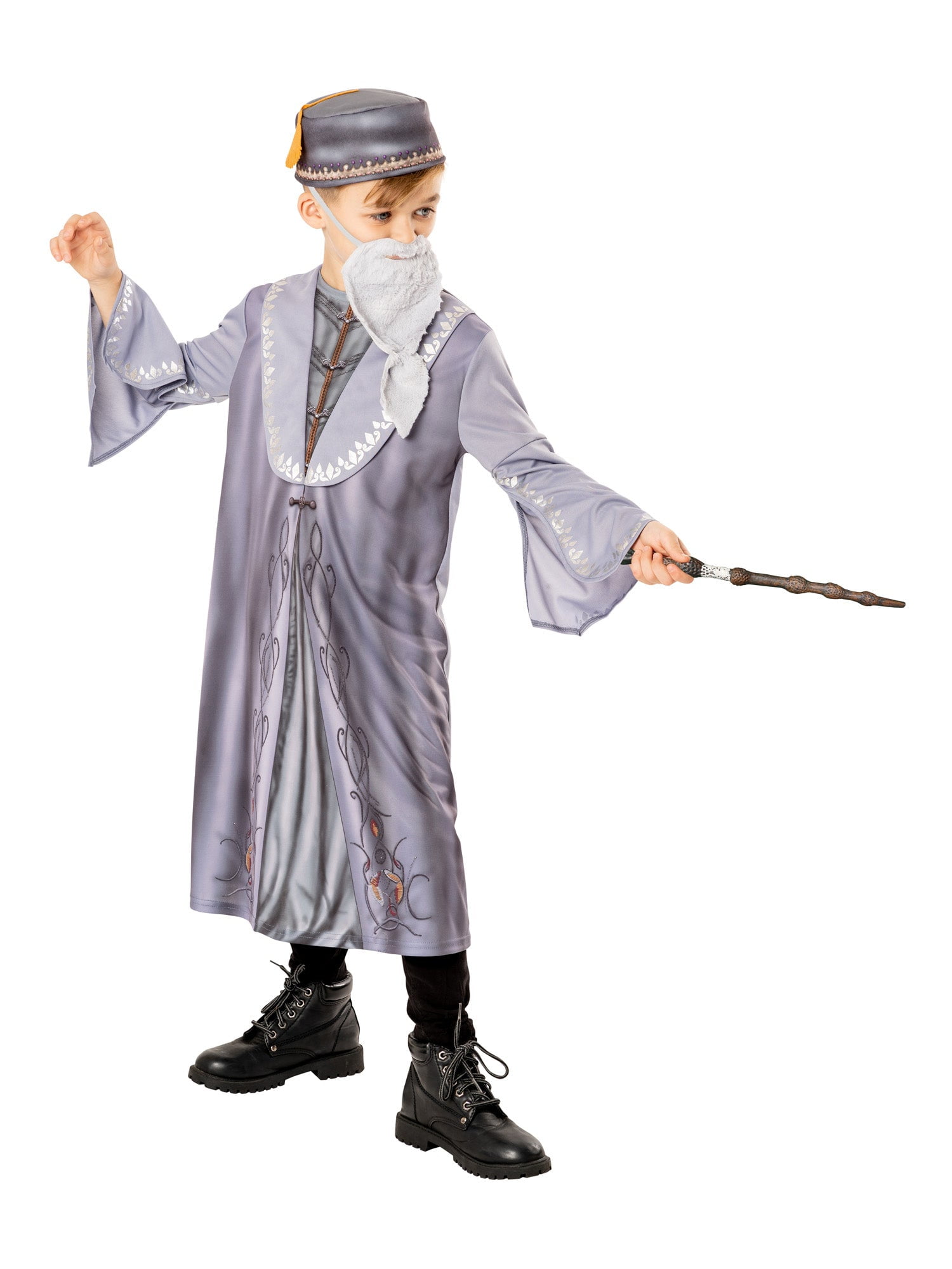 Dumbledore Kids Grey Wizard Costume - Walmart.com