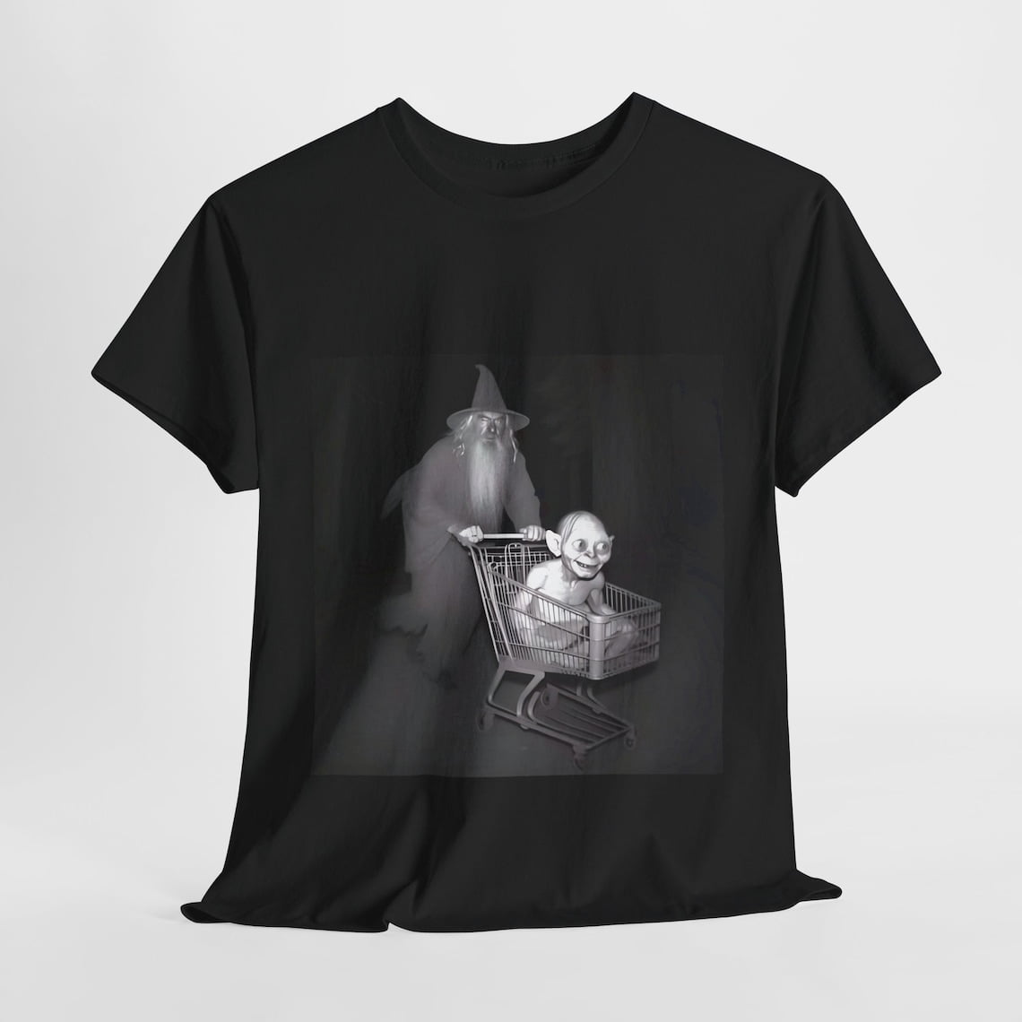 Dumbledore and Dobby House-Elf Shopping Cart T-Shirt For Men Women ...