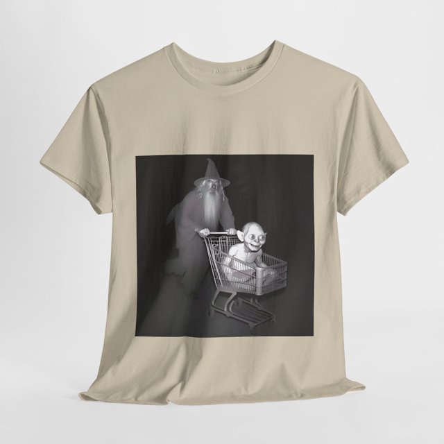 Dumbledore and Dobby House-Elf Shopping Cart T-shirt, Harry Potter ...