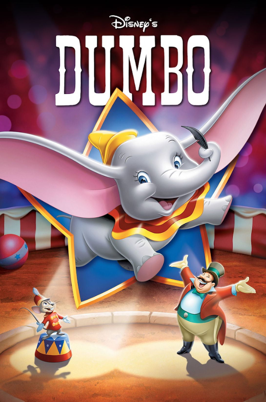 Dumbo (1941) Movie Poster 24x36 Disney Classic, Beloved Animated Film ...
