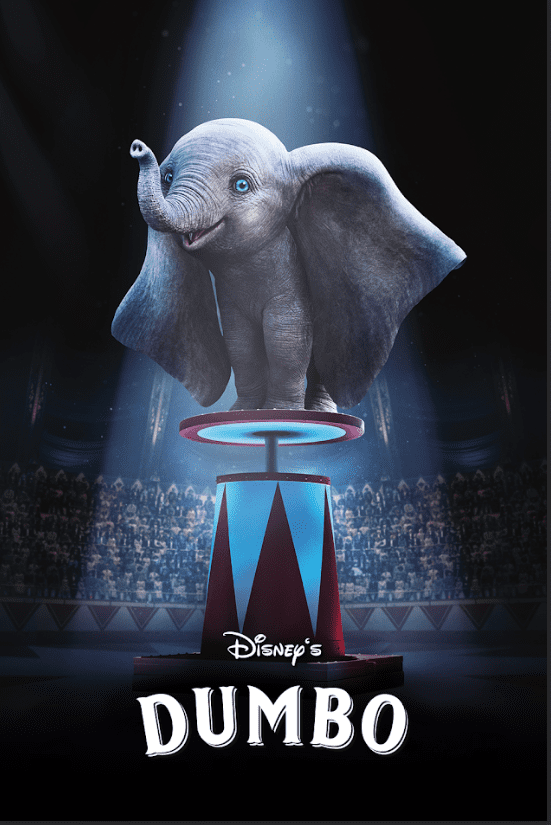 Dumbo 2019 Poster 24x36 - Tim Burton Fantasy, Heartwarming Family Adventure - Walmart.com