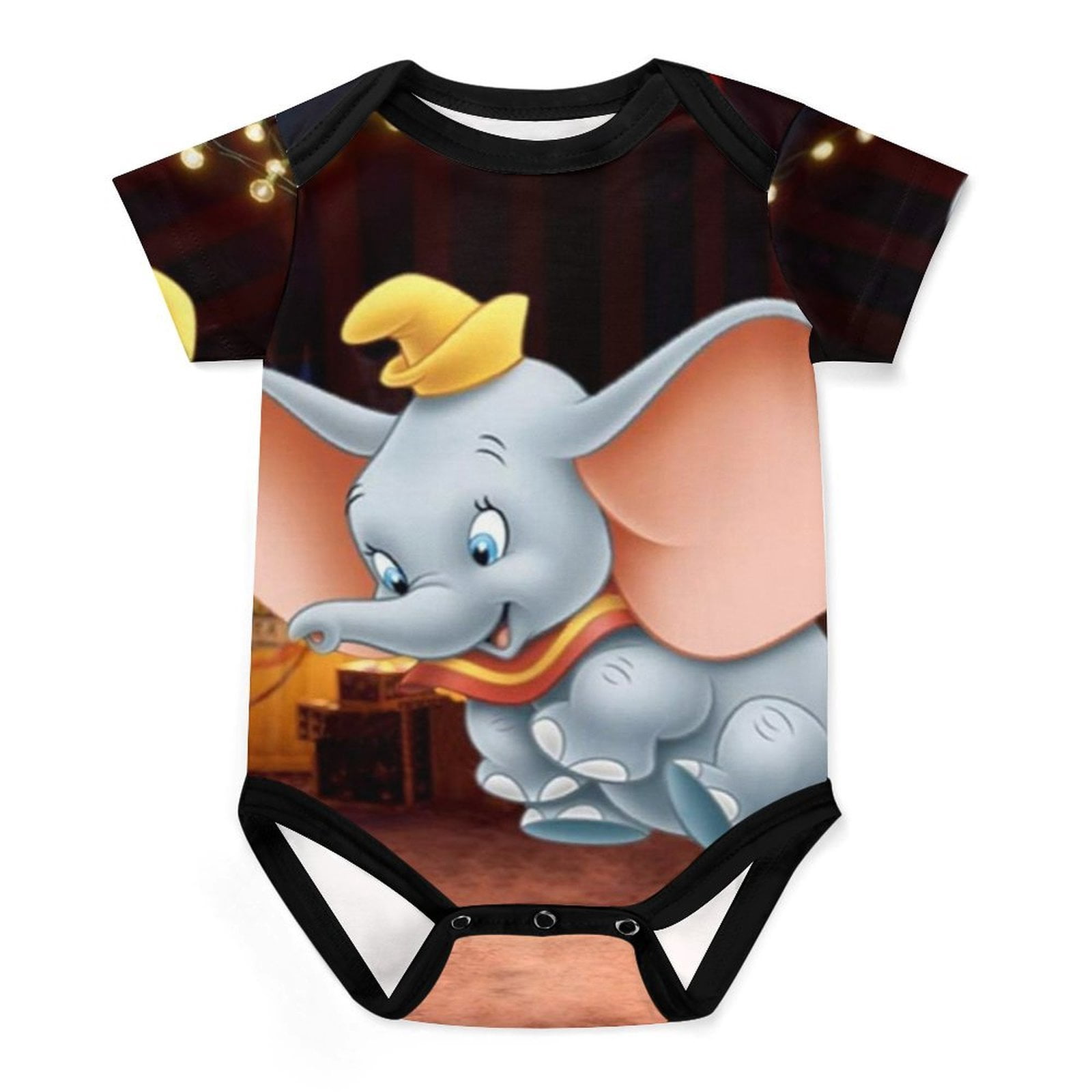 Dumbo Baby Boy Girl Short Sleeve Romper Clothes Bodysuit Baby Summer ...