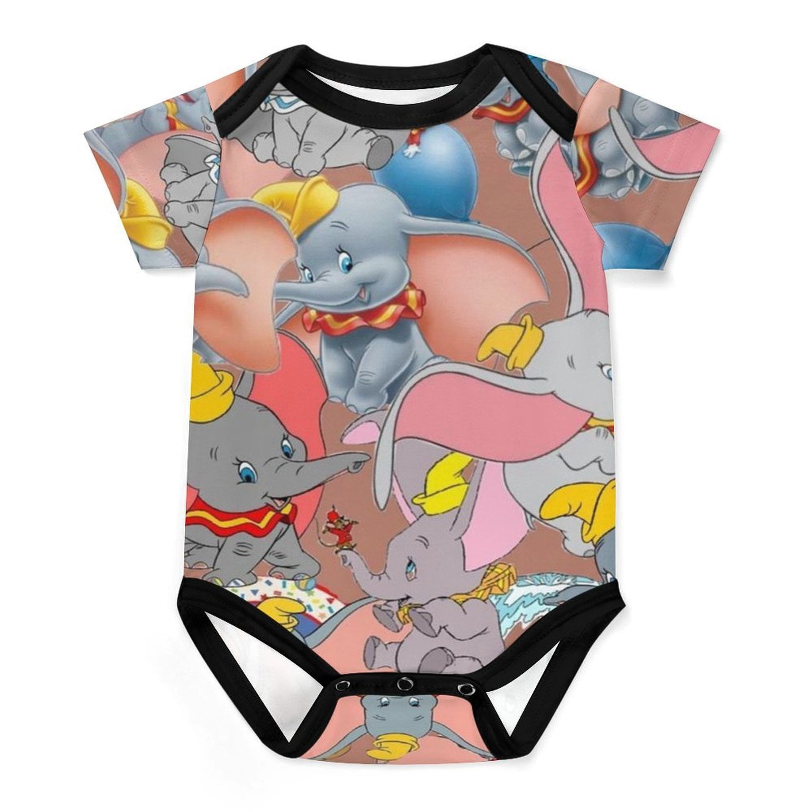 Dumbo Baby Boy Girl Short Sleeve Romper Clothes Bodysuit Baby Summer ...