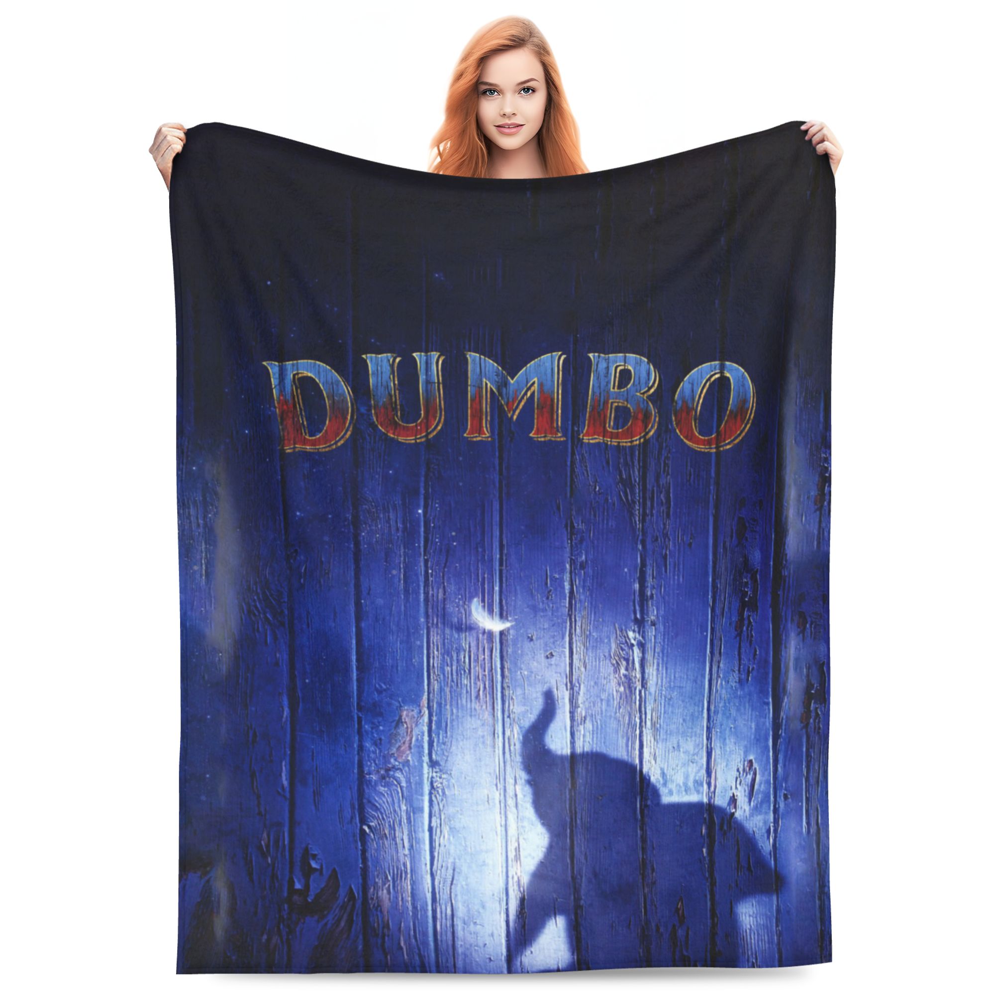 Dumb0 Bed Blanket 3D Printed Throw Blanket Lightweight Super Soft Air ...