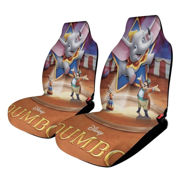 Dumbo Car Seat Covers 2PCS Seat Protector Cover Universal Front Vehicle ...