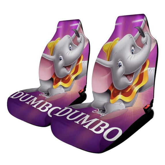 Dumbo Car Seat Covers 2PCS Seat Protector Cover Universal Front Vehicle ...