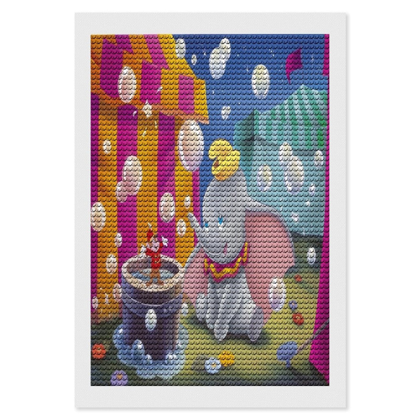 Dumb-0 Diamond Art Kits DIY 5D Anime Painting by Number Kits Full ...