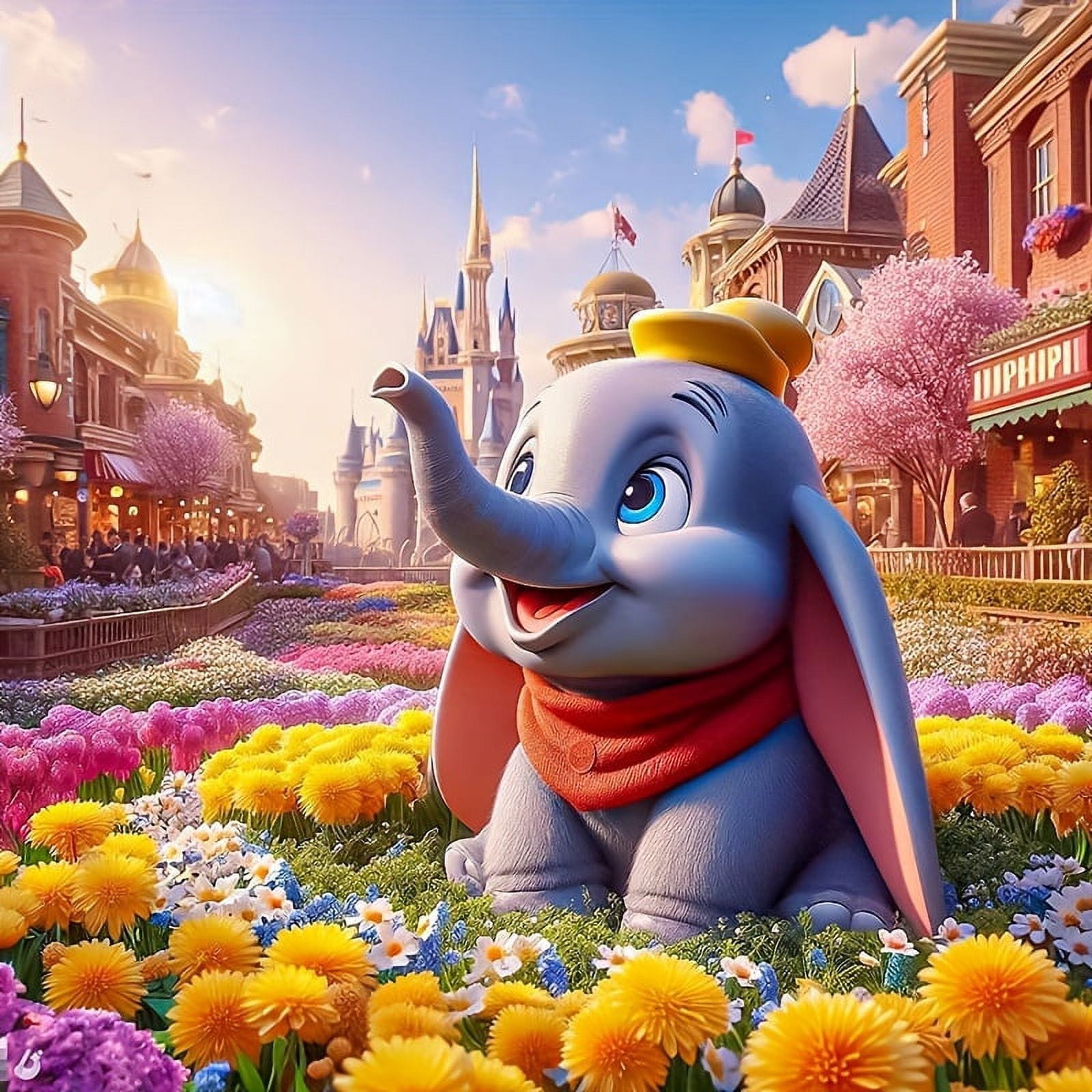 Dumbo Disney DIY 5D Diamond Digital Painting Kit Crystal Rhinestone ...