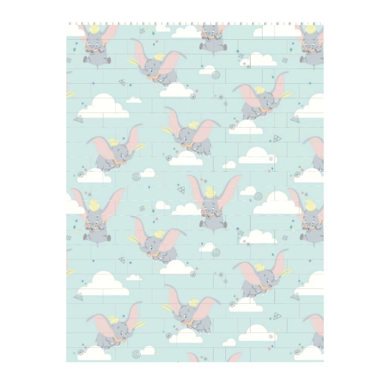Dumbo Funny Block Puzzle, Abs Safe Material, Children'S Intellectual ... Dumbo Funny Block Puzzle, Abs Safe Material, Children'S Intellectual ...