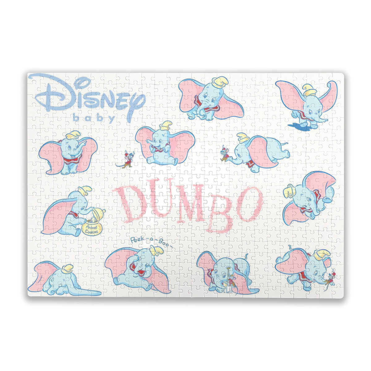 Dumbo Jigsaw Puzzle 500 Pieces, Cartoon Perfect Interlocking Dust-Free ...