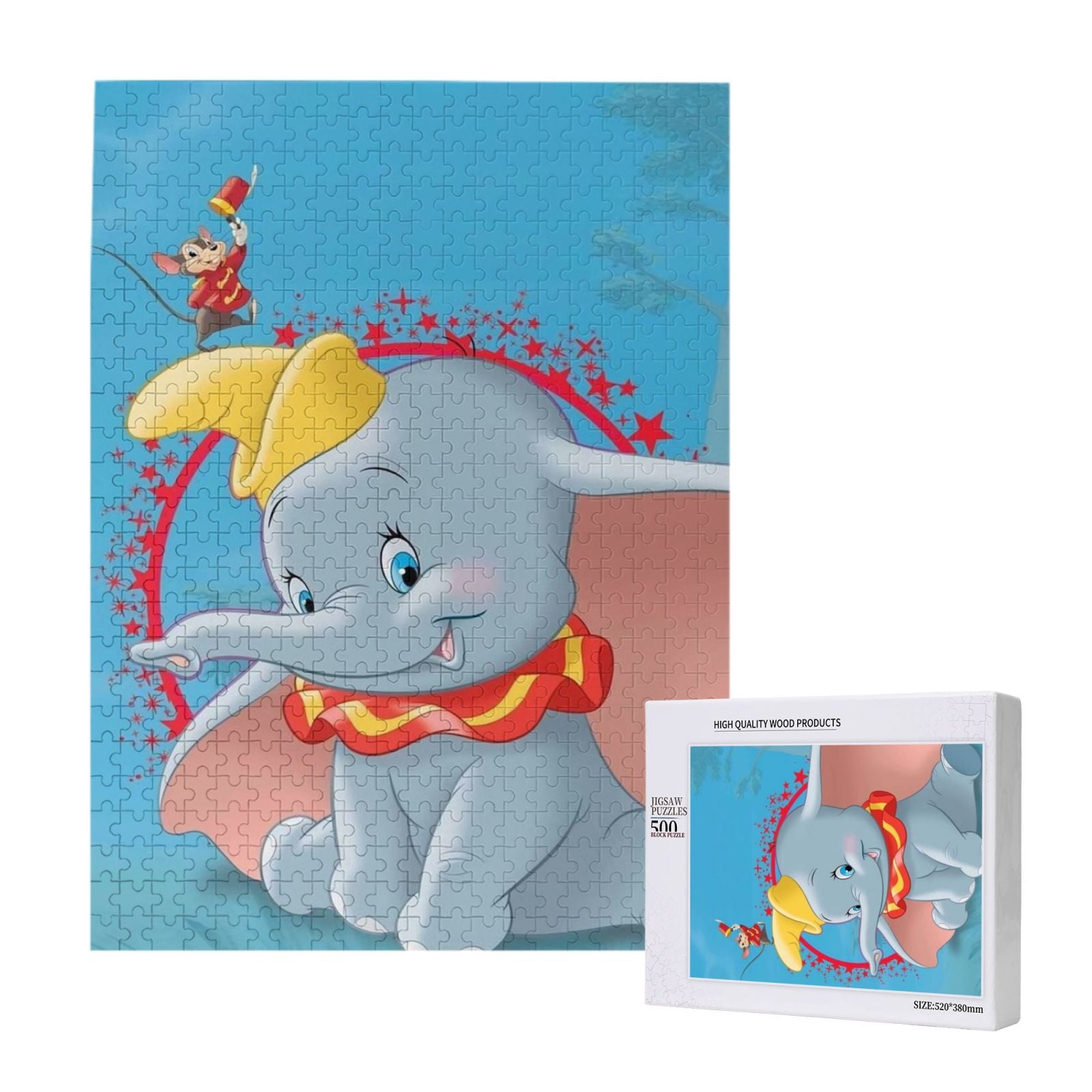 Dumbo Jigsaw Puzzle Interactive Brain Teaser Board Game for Adults ...