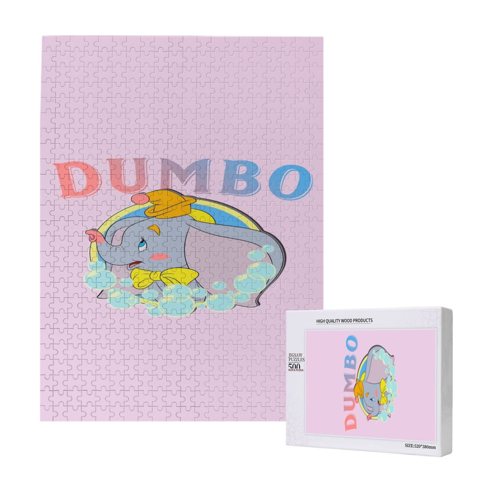 Dumbo Jigsaw Puzzle Interactive Brain Teaser Board Game for Adults ...