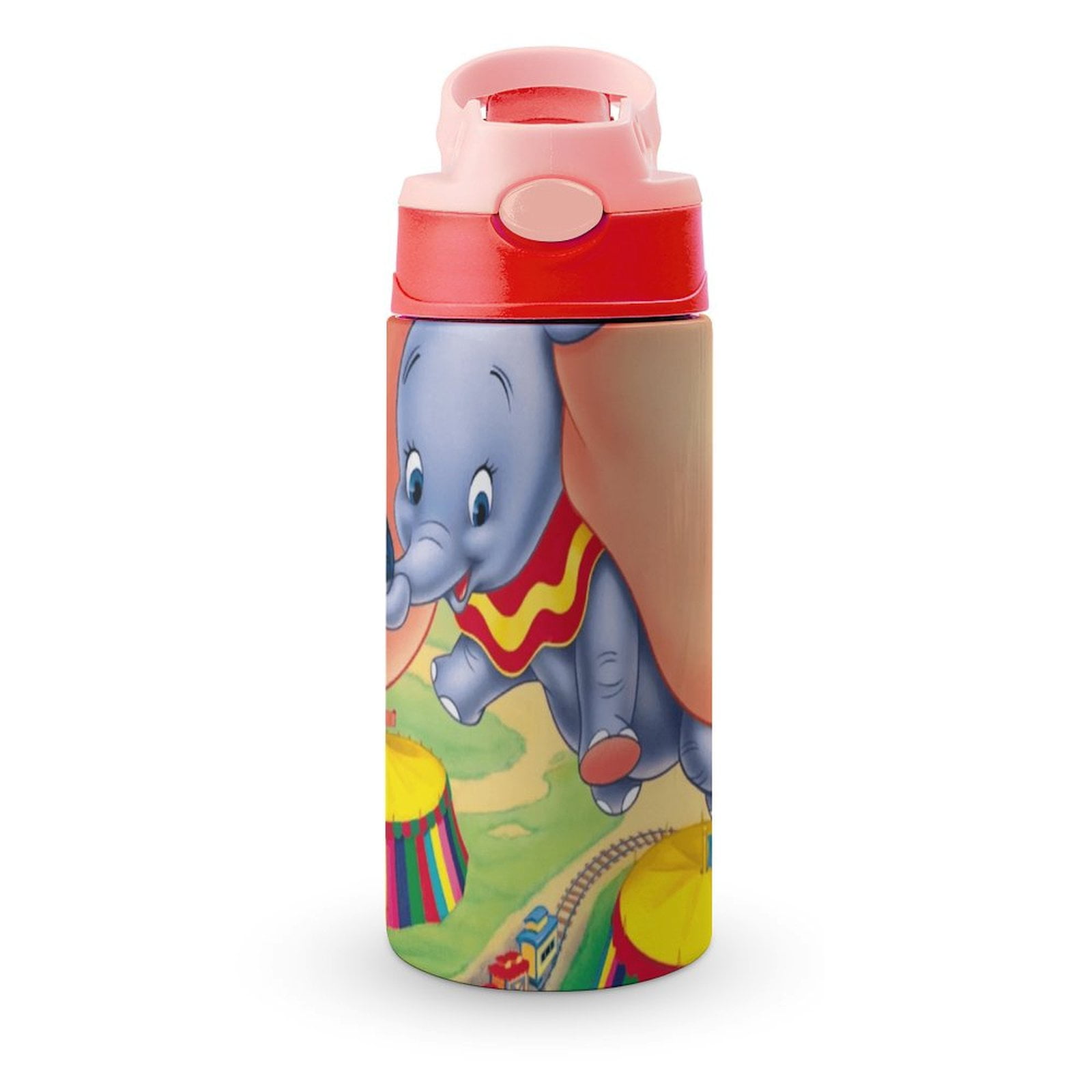 Dumbo Kids Straw Water Bottle, Stainless Steel Vacuum Insulated Water ...