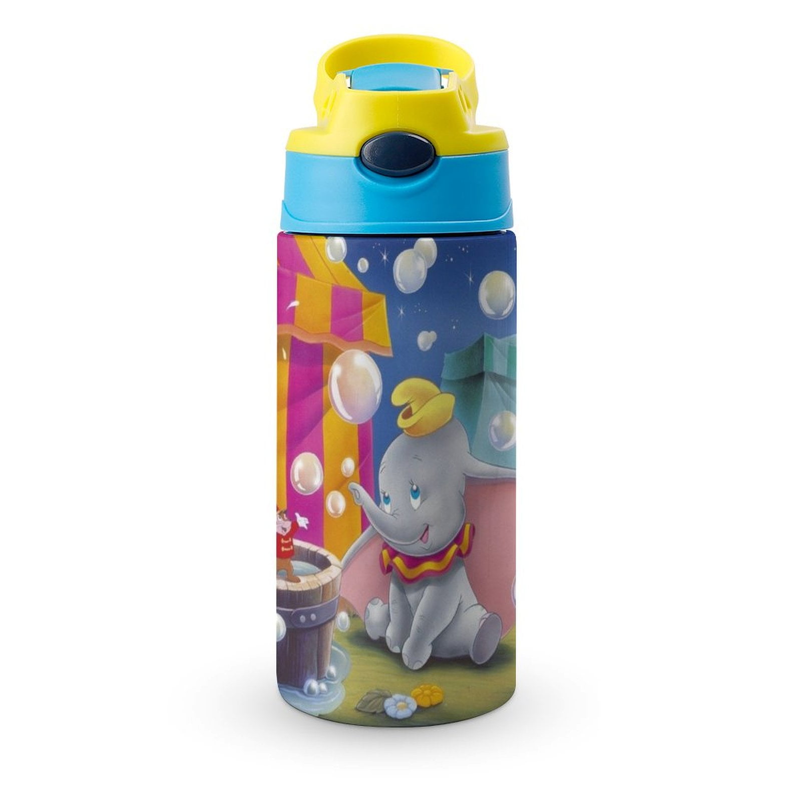 Dumbo Kids Straw Water Bottle, Stainless Steel Vacuum Insulated Water ...