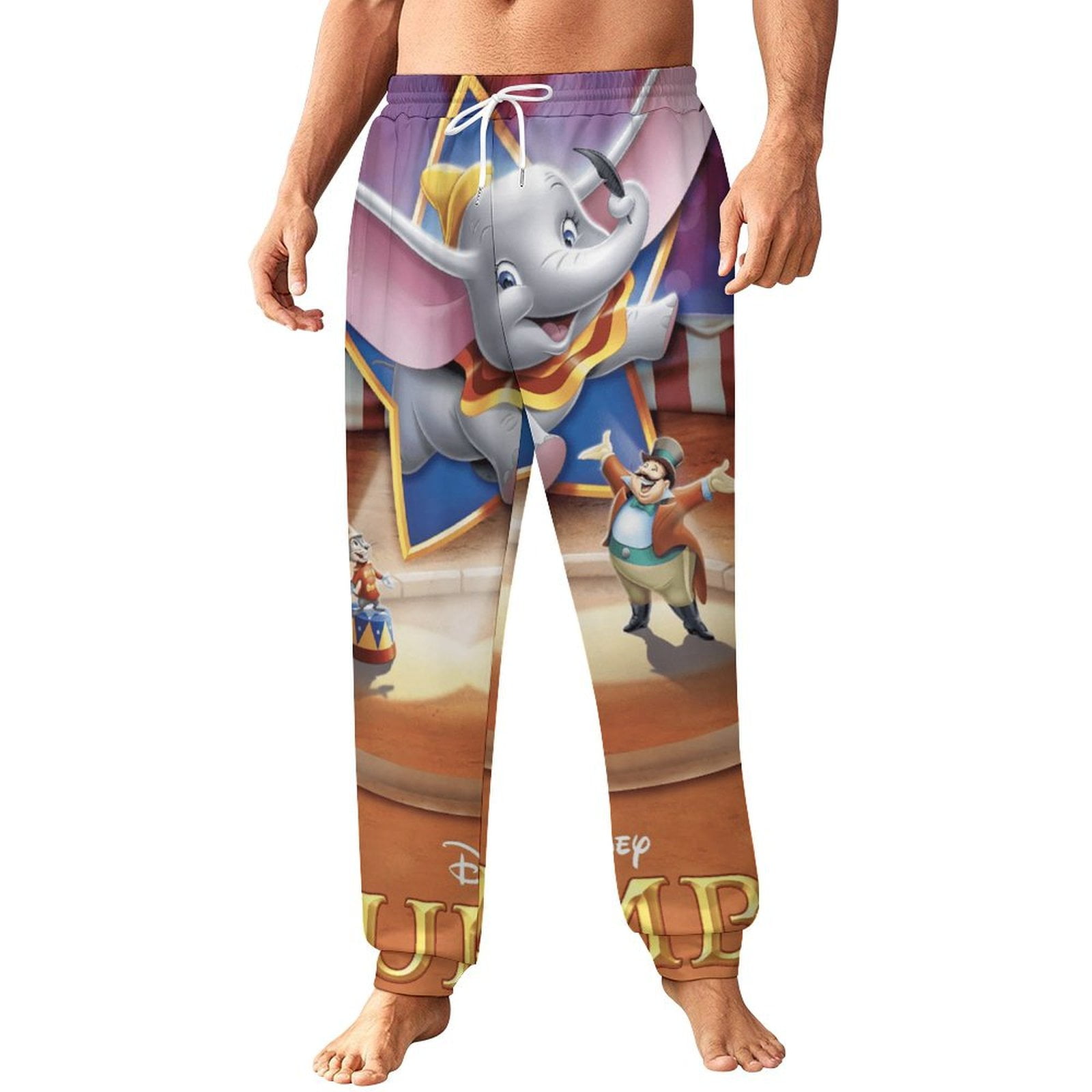 Dumbo Men's Sweatpants Lightweight Joggers Pants Workout Gym Running ...