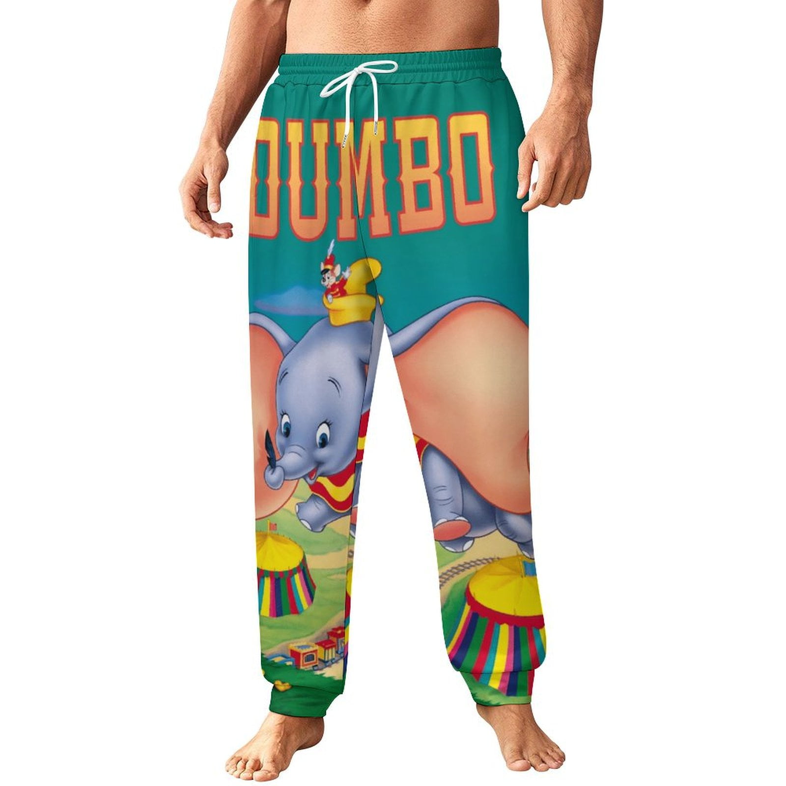 Dumbo Men's Sweatpants Lightweight Joggers Pants Workout Gym Running ...