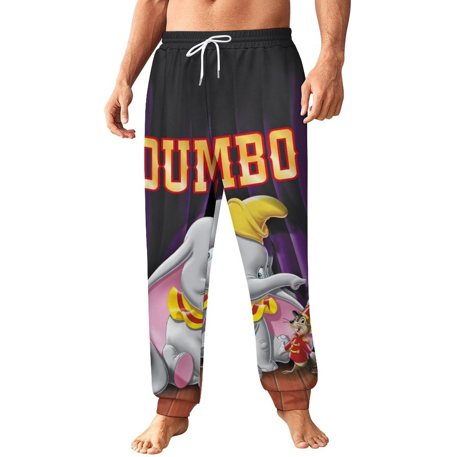 Dumbo Men's Sweatpants Lightweight Joggers Pants Workout Gym Running ...