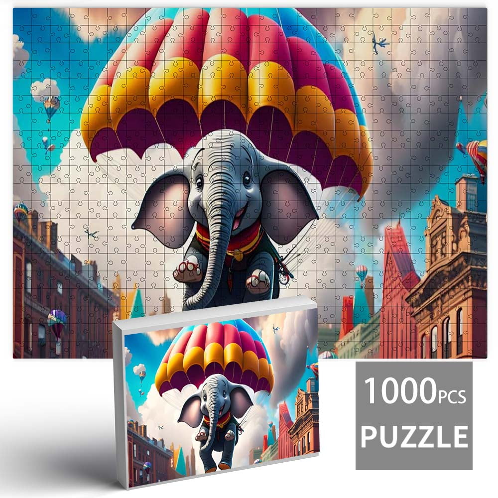 Dumbo Puzzles for Adults 1000 Pieces Teens Hard Difficult Game Family ...
