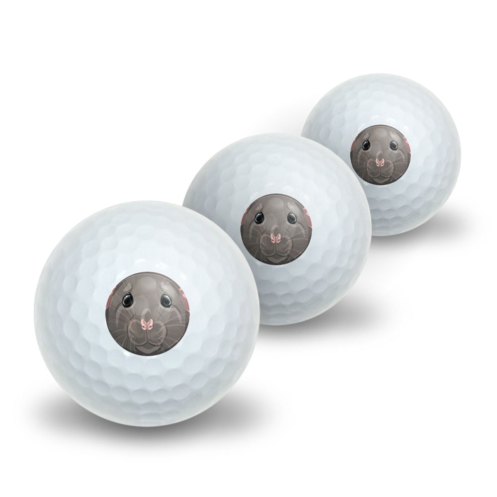 Dumbo Rat - Pet Mouse Rodent Novelty Golf Balls 3 Pack - Walmart.com
