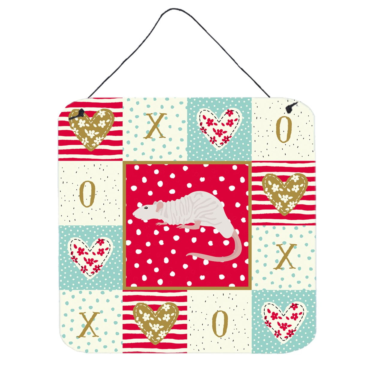 Dumbo Sphynx Rat Love Wall or Door Hanging Prints Red - Walmart.com